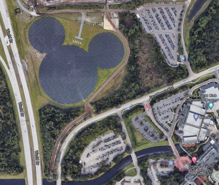 Une centrale solaire à Disneyland Paris | PhotographEars